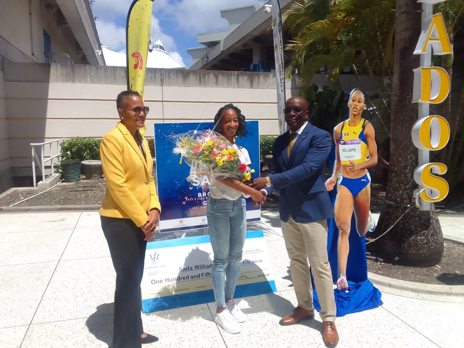 World Championships Bronze Medalist Sada Williams gets a $150k to help ...