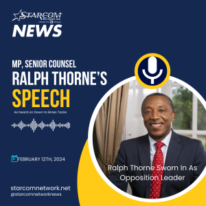 MP, Senior Counsel Ralph Thorne’s Speech on FEB 12,2024 - Starcom Network