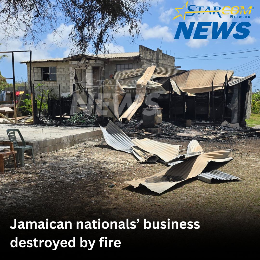 Jamaican nationals’ lose business to fire - Starcom Network
