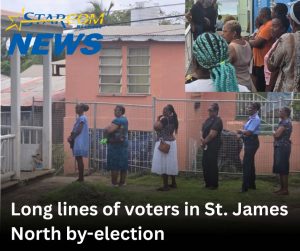 Heavy Voter Turnout as St. James North By-Election Gets Underway - Starcom Network