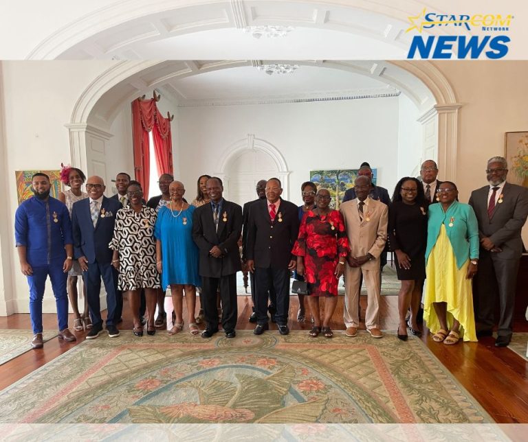 22 Honoured with Pride of Barbados Award for St. James - Starcom Network